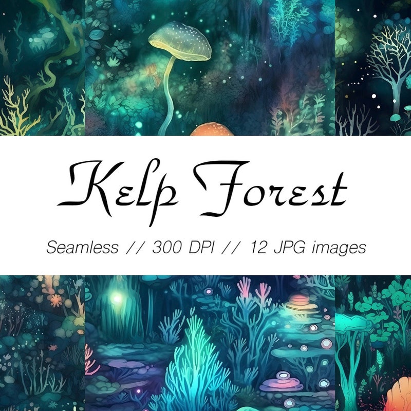 Kelp Forest Art - Etsy