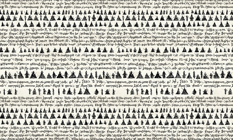 Lord of the Rings Seamless Pattern Set – Elvish & Dwarvish Designs ...