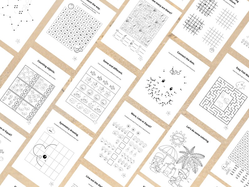 Printable Activities for Kids, Coloring Pages, Activity Sheets, the Big ...