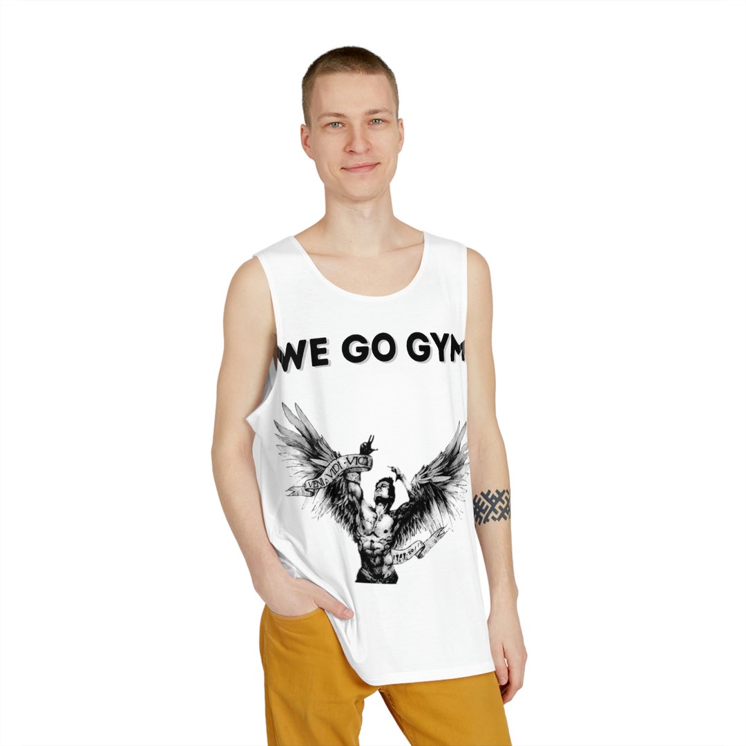 Get Shredded Like Zyzz: the 'we Go Gym' Tank Top - Etsy