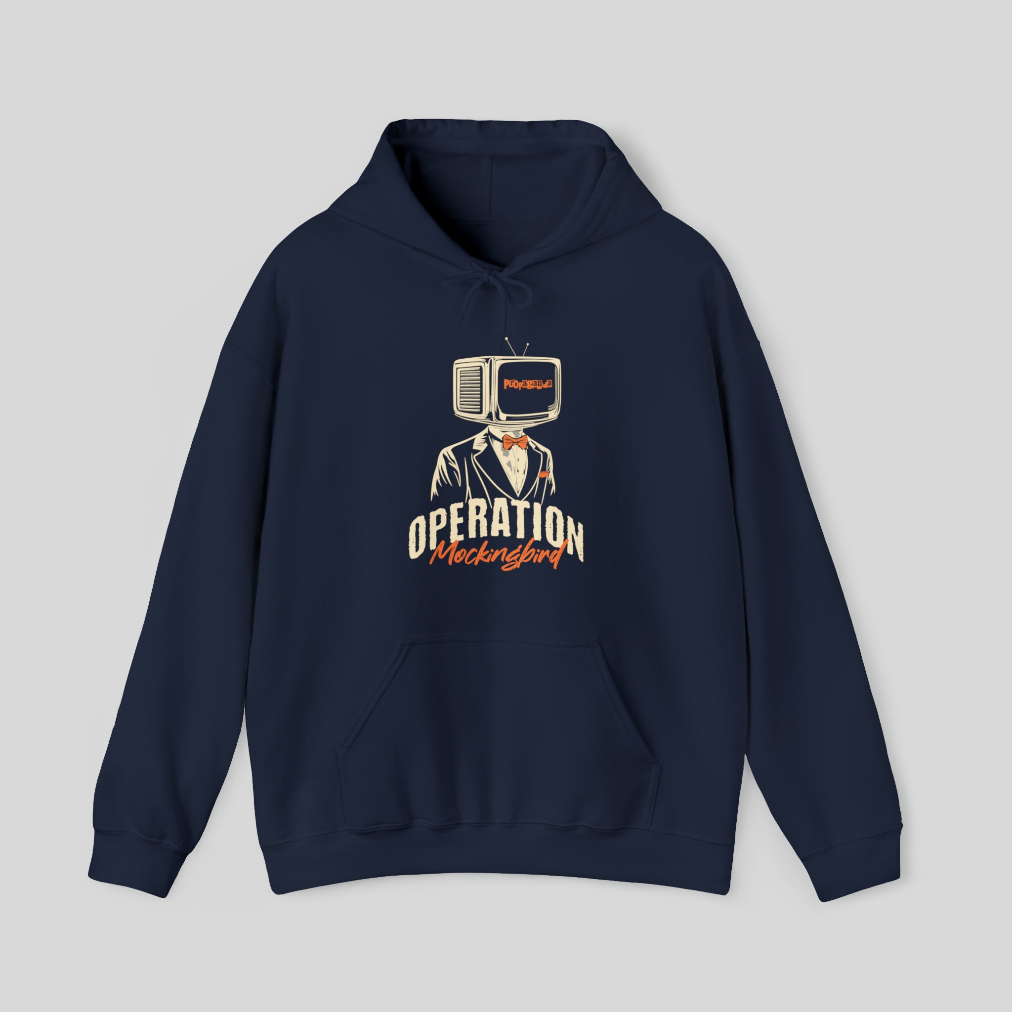 OPERATION Mockingbird, Propaganda TV Unisex Heavy Blend™ Hooded ...