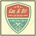 Vintage 50s Gas Station Logos, Retro Oil Labels (digital Download) - Etsy