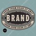 Editable Vintage Oval Logo Badge Bundle: DIY Emblem Designs (SVG, PNG ...