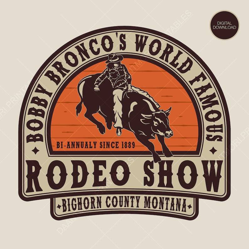 Wild West Logo Bundle: Cowboy & Cowgirl Emblems (digital Download - Etsy