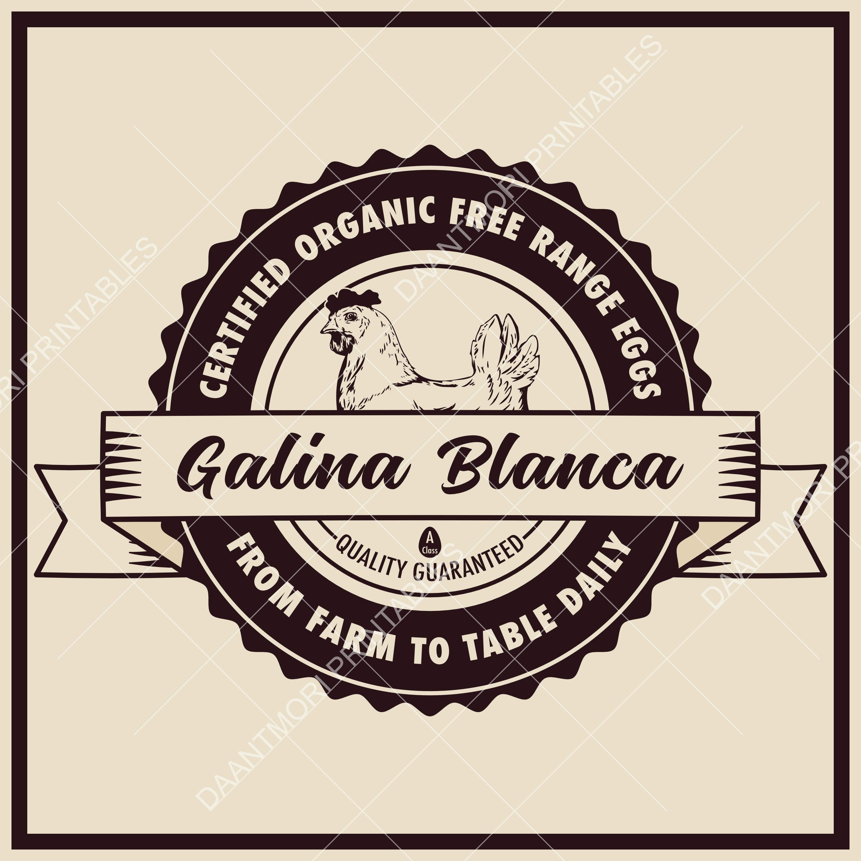 Vintage Farm Logo Bundle: Editable Agriculture Logos (digital Download ...