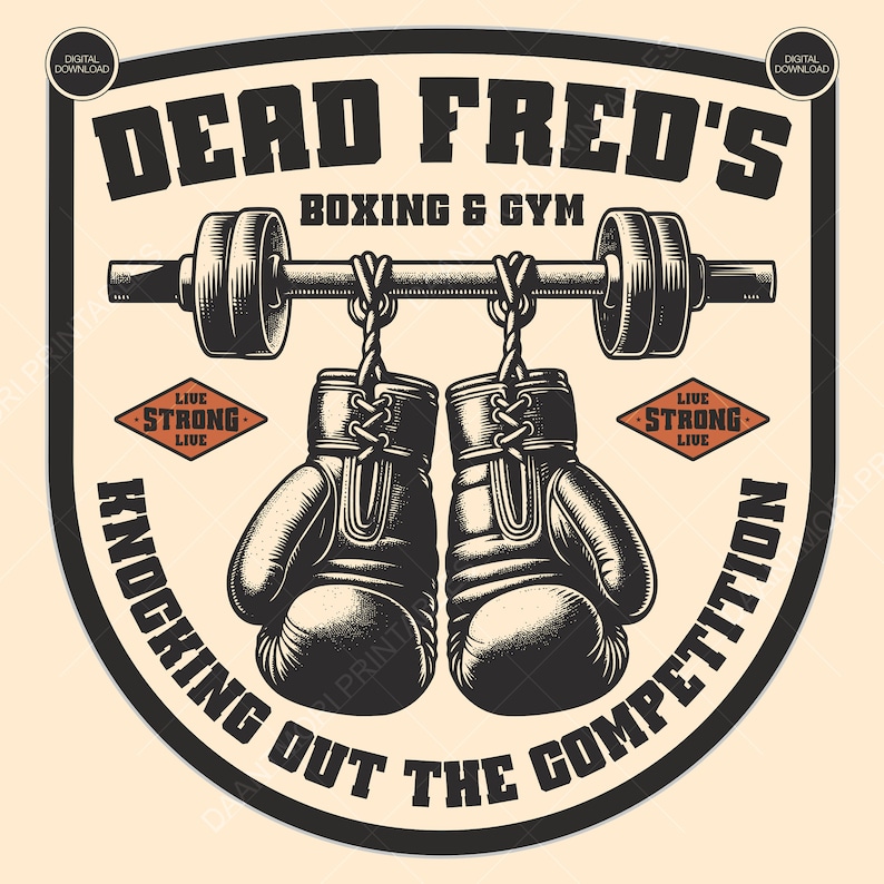 Vintage Gym Logo Bundle, Fitness Logo Design Bundle, Workout Logos ...