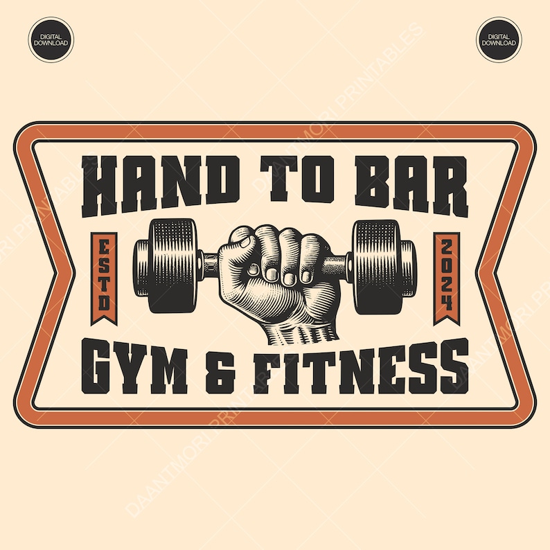 Vintage Gym Logo Bundle, Fitness Logo Design Bundle, Workout Logos ...