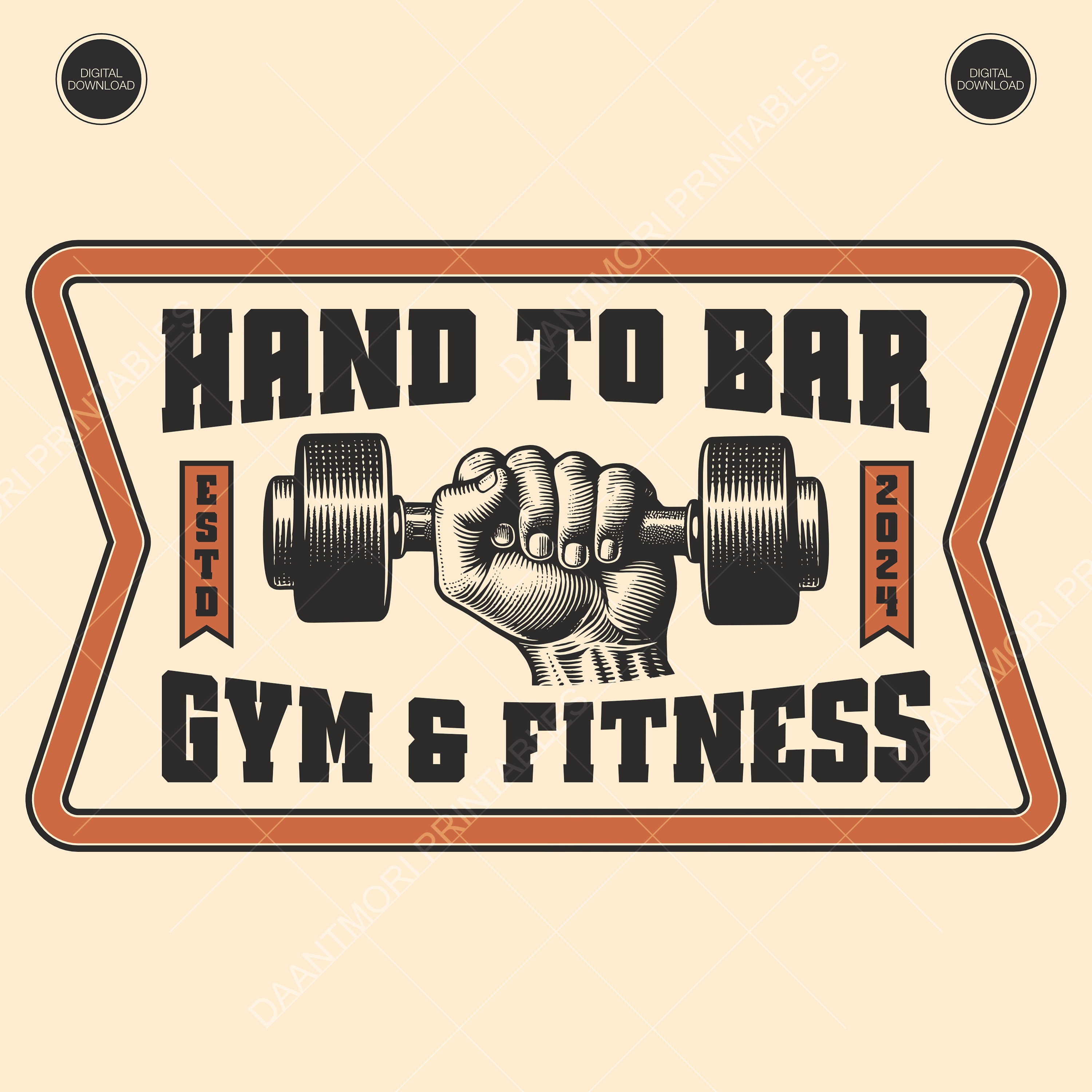 Vintage Gym Logo Bundle, Fitness Logo Design Bundle, Workout Logos ...