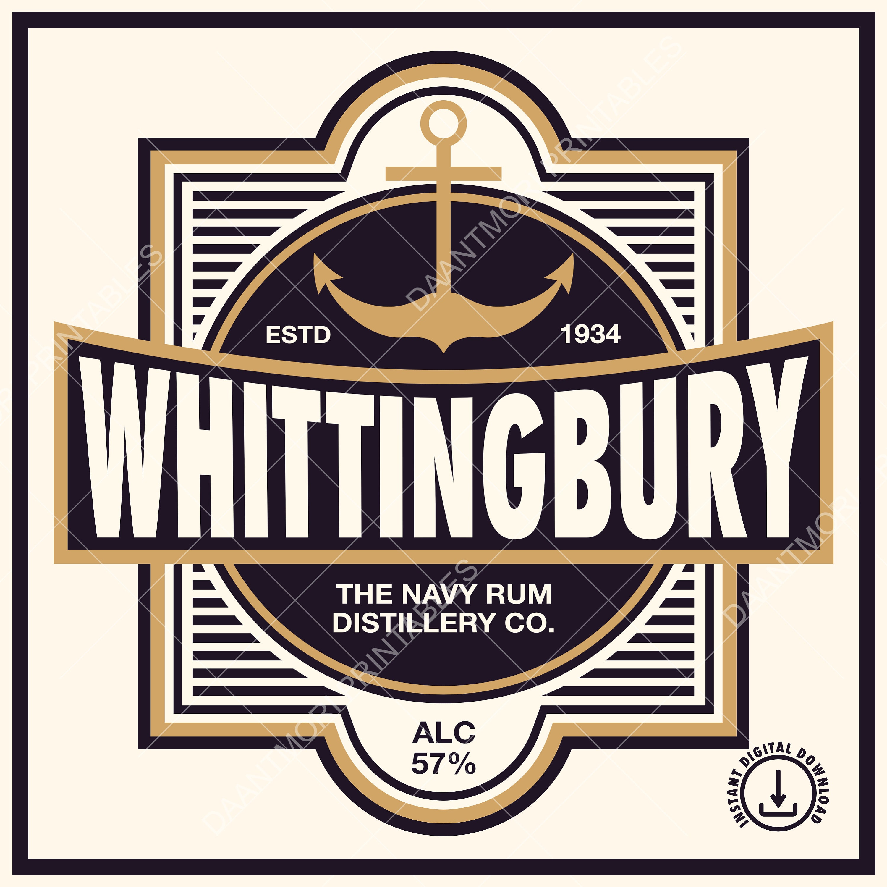 Vintage Beer Bottle Label Templates: Editable Text Lager Logos (SVG ...