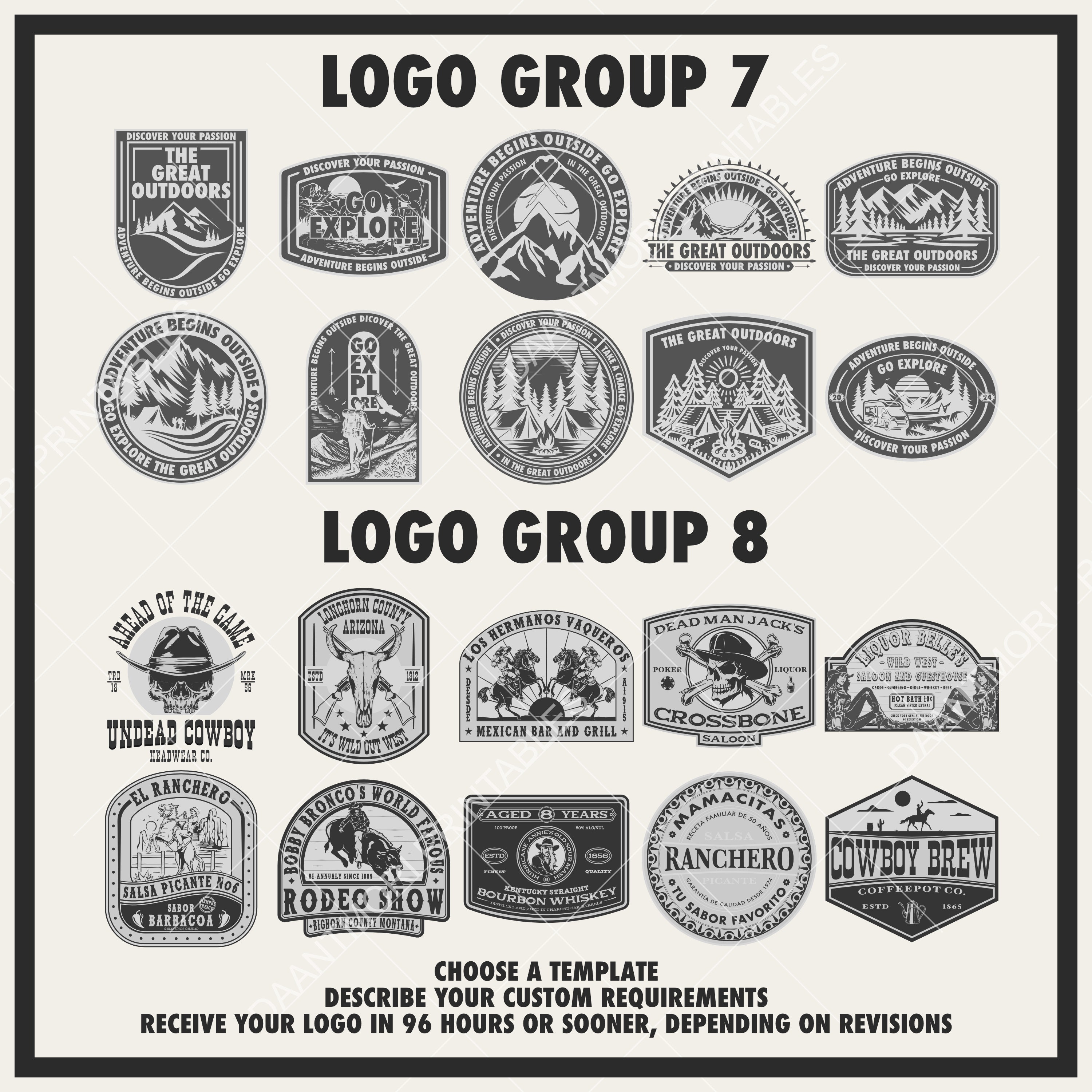 Custom Logo Badge, Personalised Company Logo, Made to Order Logo ...