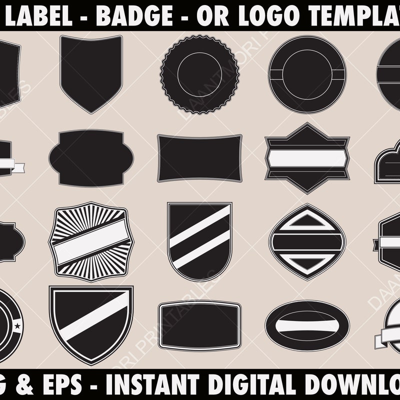 Hat Patch Template - Etsy
