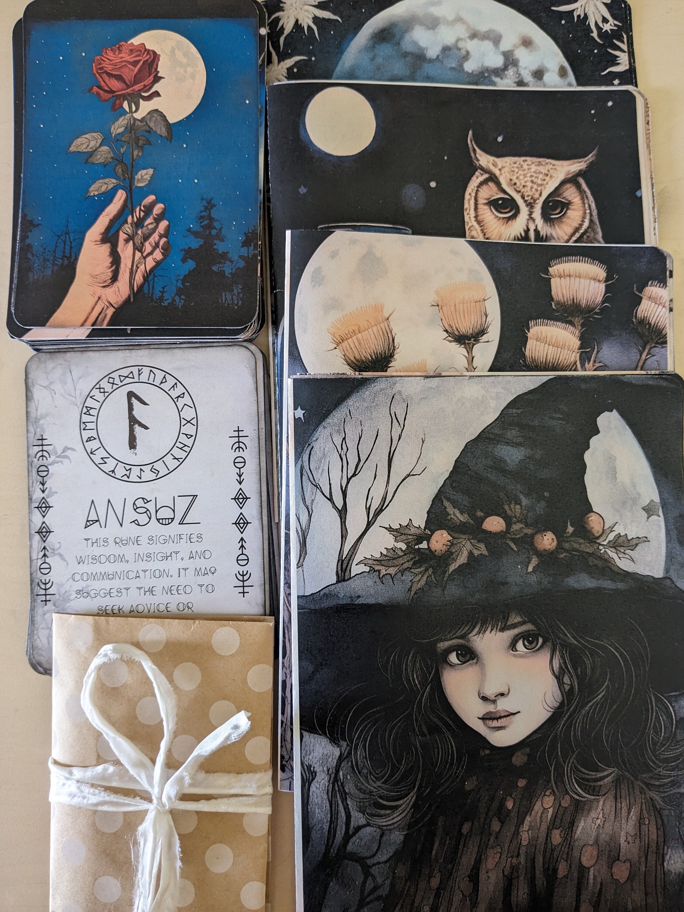 24 Viking Runes Cards - Add on Kit to Witchy Junkjournal, Junkjournal ...