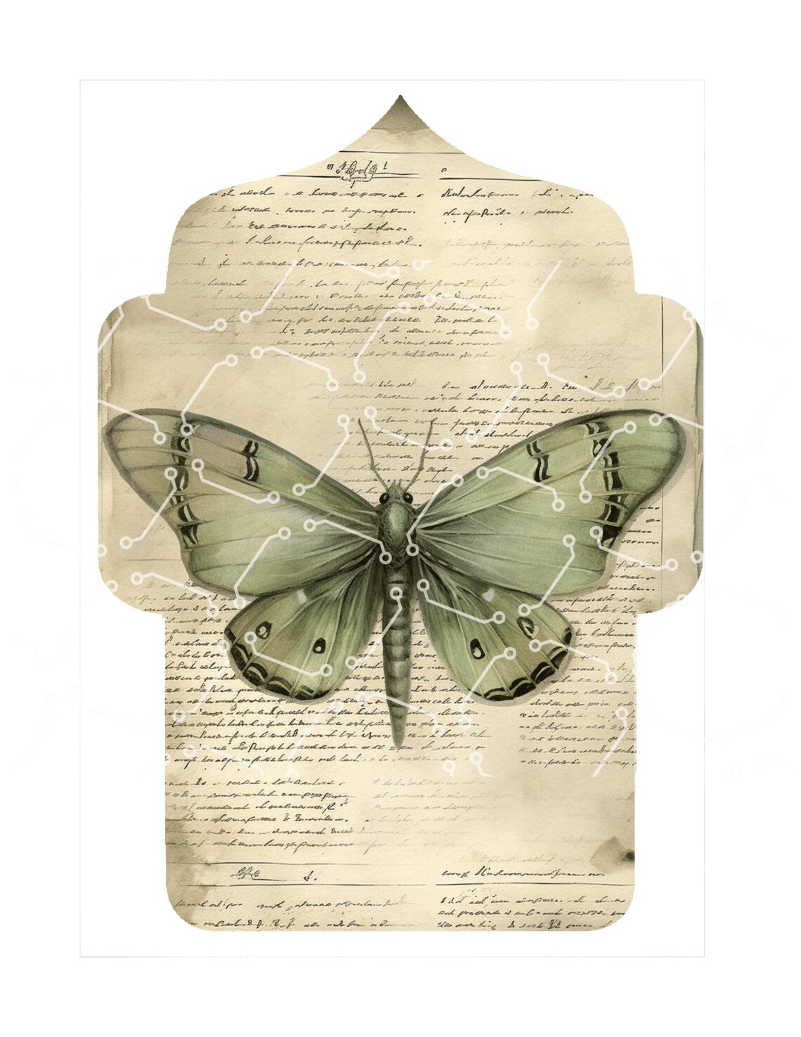 25 Ephemera Envelopes 10 Ephemera Postal Stamps 18 - Etsy