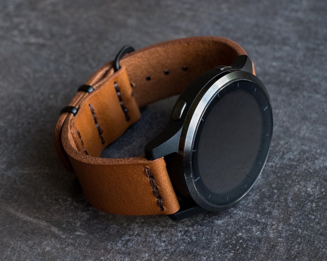 Samsung Galaxy Watch Leather Watch Strap Quickrelease / Band / - Etsy