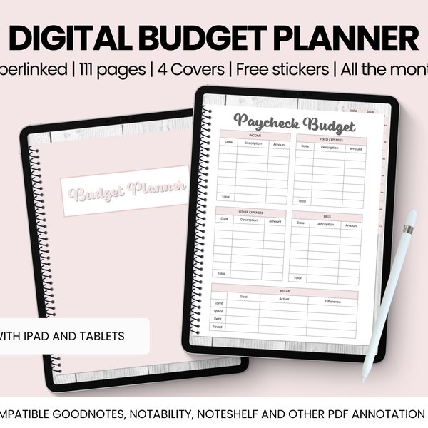 Bi Weekly Digital Bill Tracker - Etsy