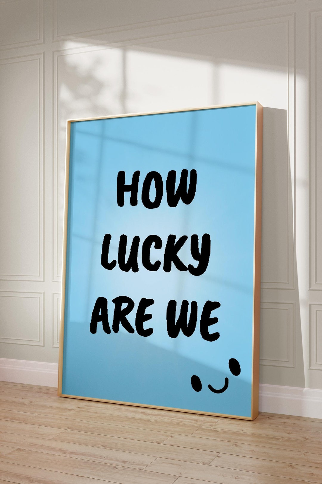 How Lucky Are We Poster, Coastal Cowgirl Print, Girly Western Wall Art ...