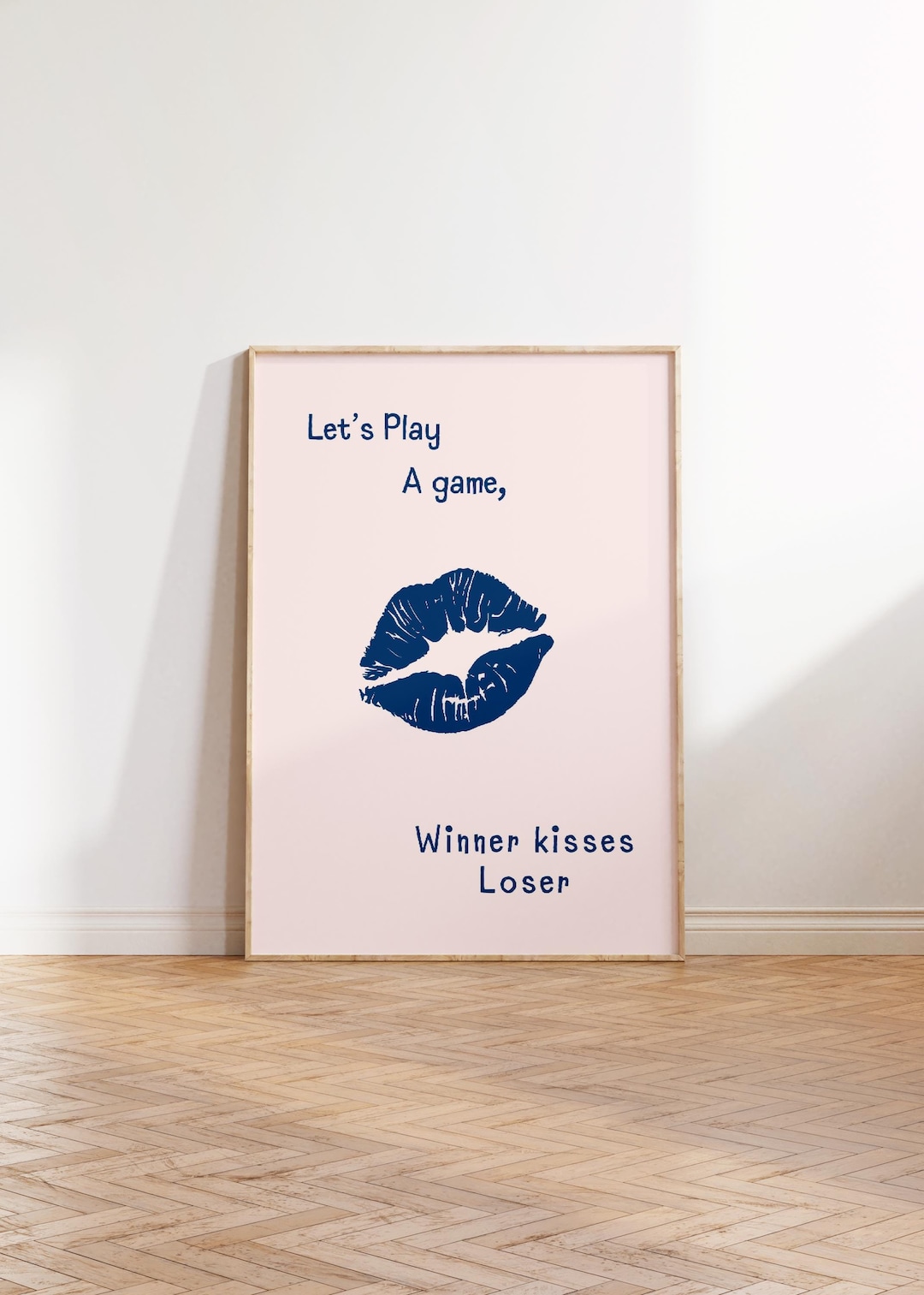 Let's Play a Game Word Art/digital Download/college Dorm Decor/love Shack Fancy/preppy/trending ...