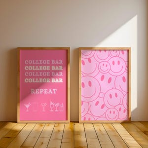 CUSTOM COLLEGE UNIVERSITY | College Decor | Dorm Decorations | Digital ...