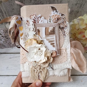 Romantic Wedding Junk Journal Handmade Love Woman Flowers Journal for ...