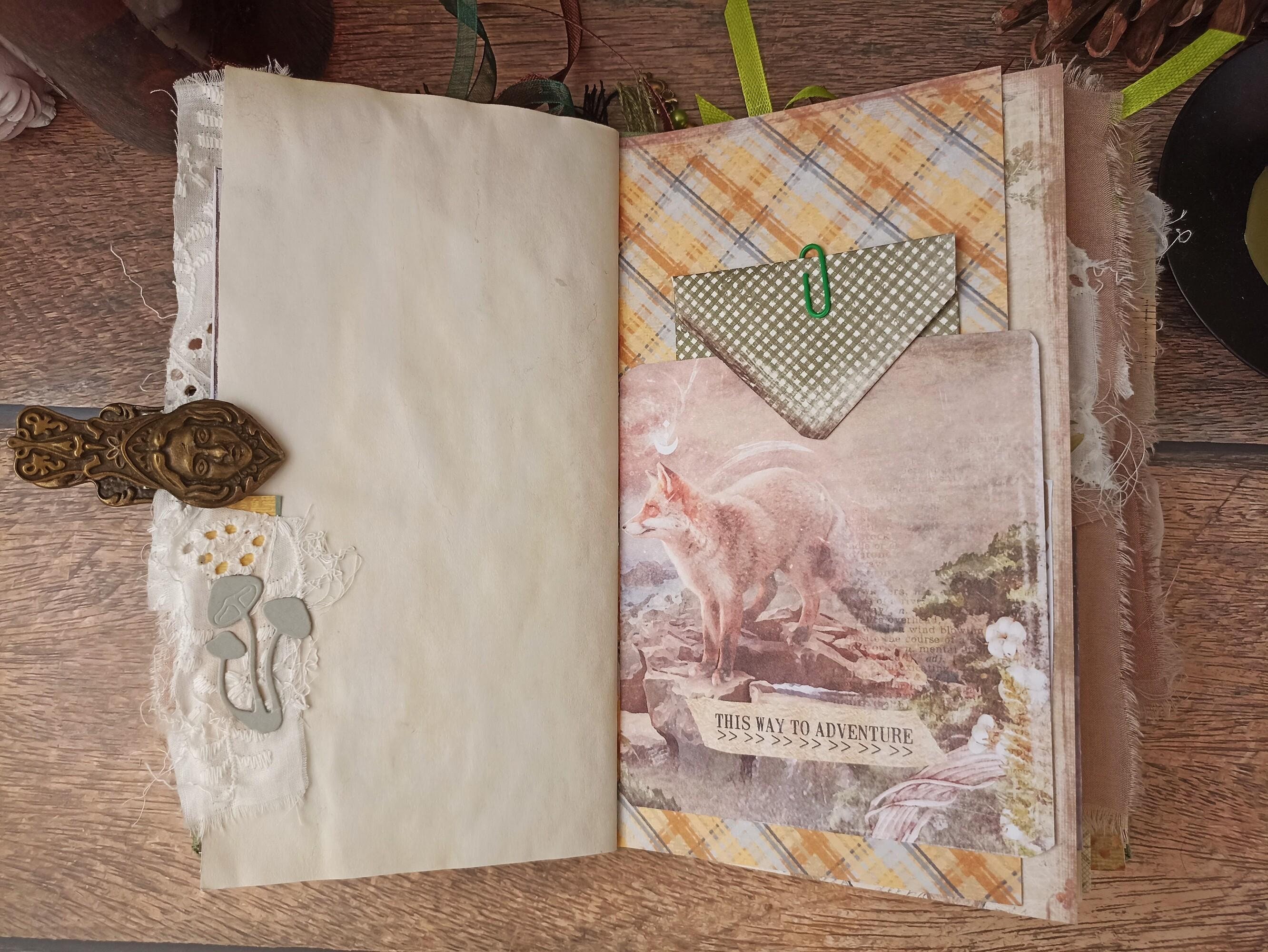 National Park Junk Journal Handmade Large Woodland Travel Journal ...