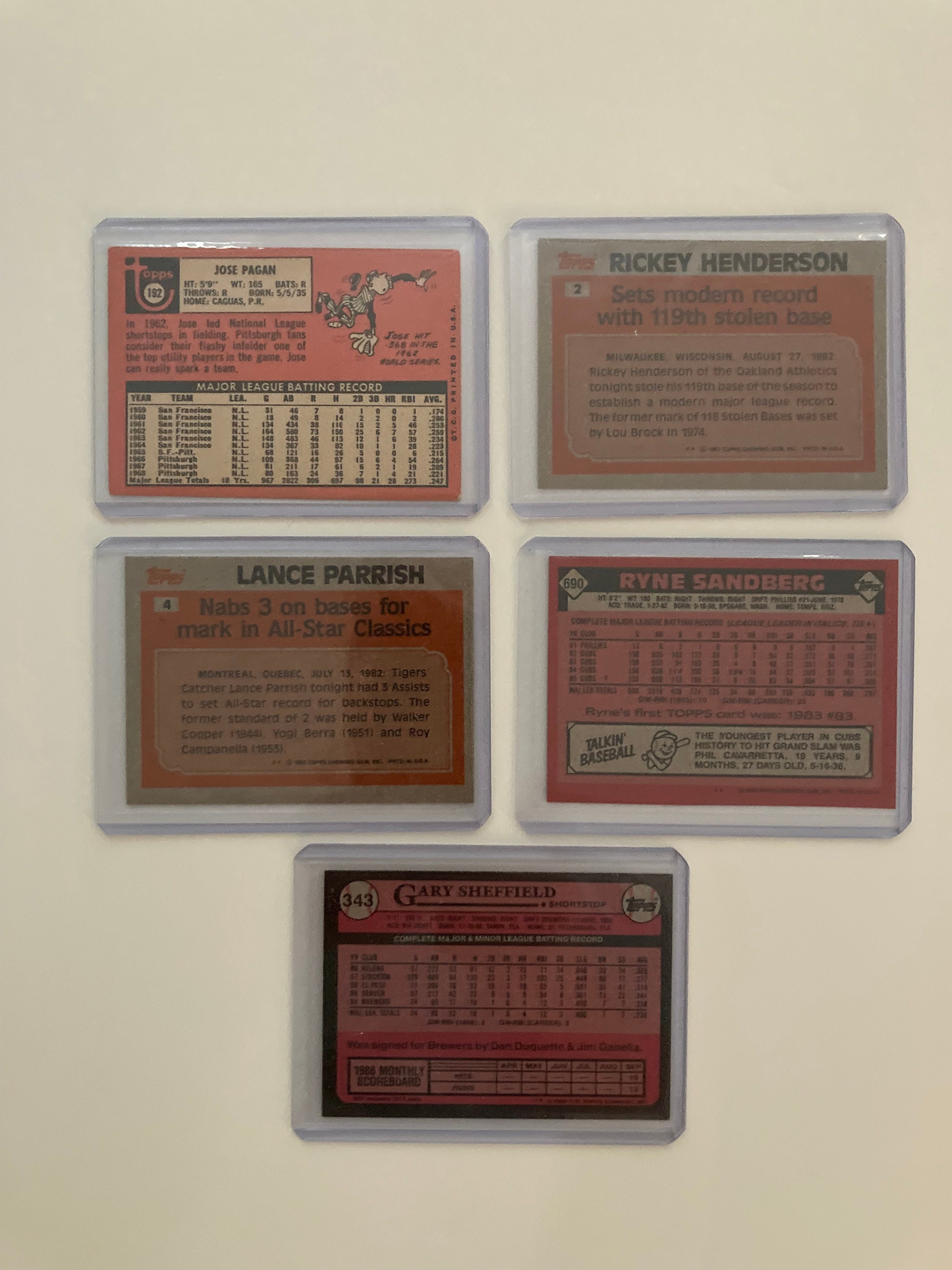 Topps Baseball Cards, Original, and Vintage. Printing Errors & Miscut ...