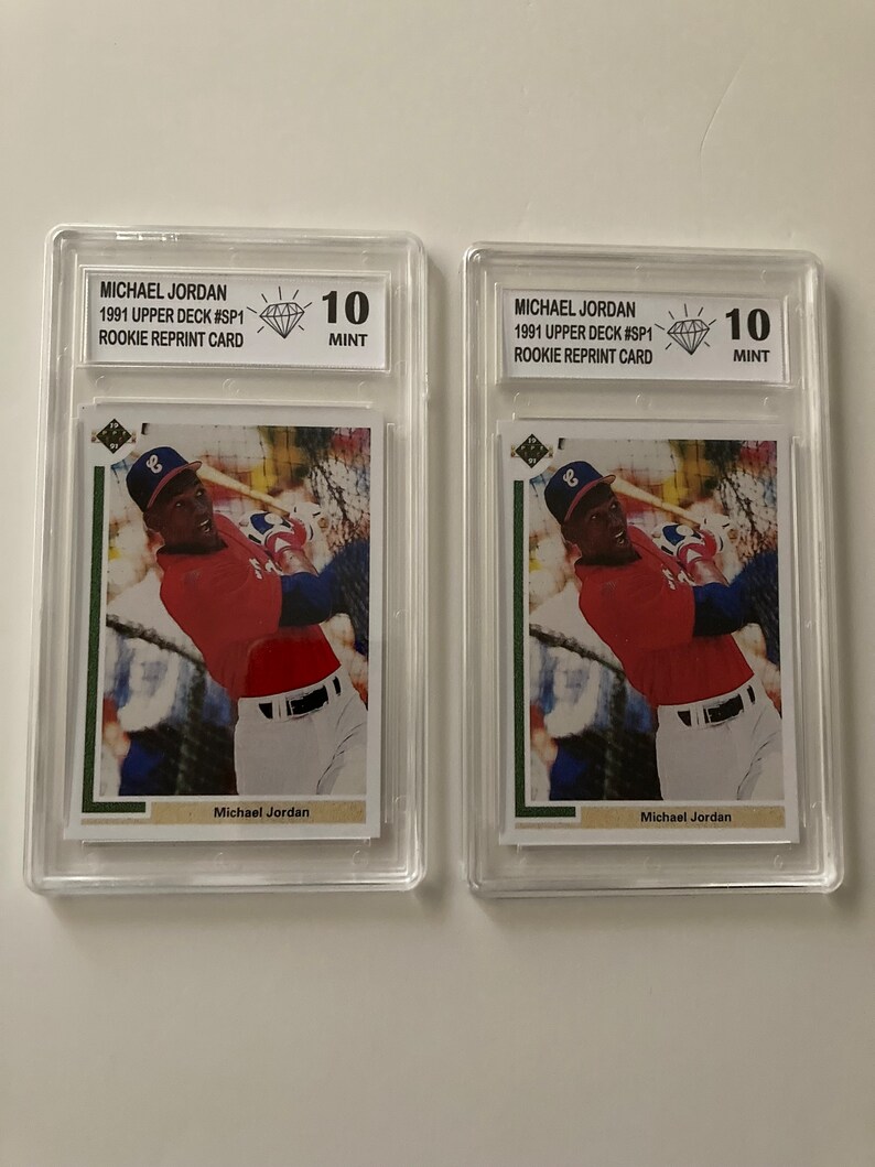 SOLD Out: Michael Jordan, 1991 Upper Deck SP1 Rookie, Replica REPRINT ...