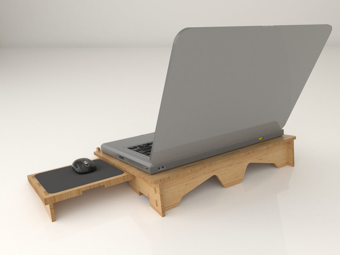 Laptop Stand CDR Laser Cut Cnc Cutter Organizer Dxf Laser - Etsy