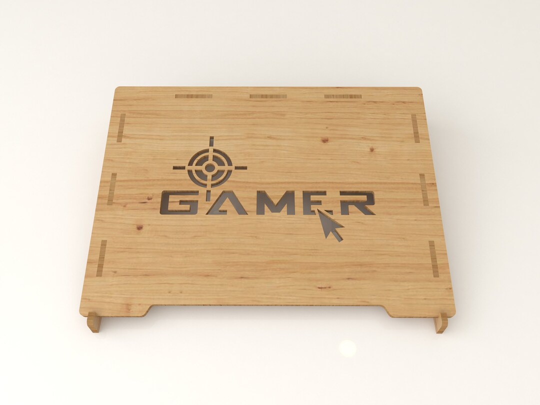 Laptop Stand CDR Laser Cut, Cnc Cutter Organizer, Dxf Laser Cut ...