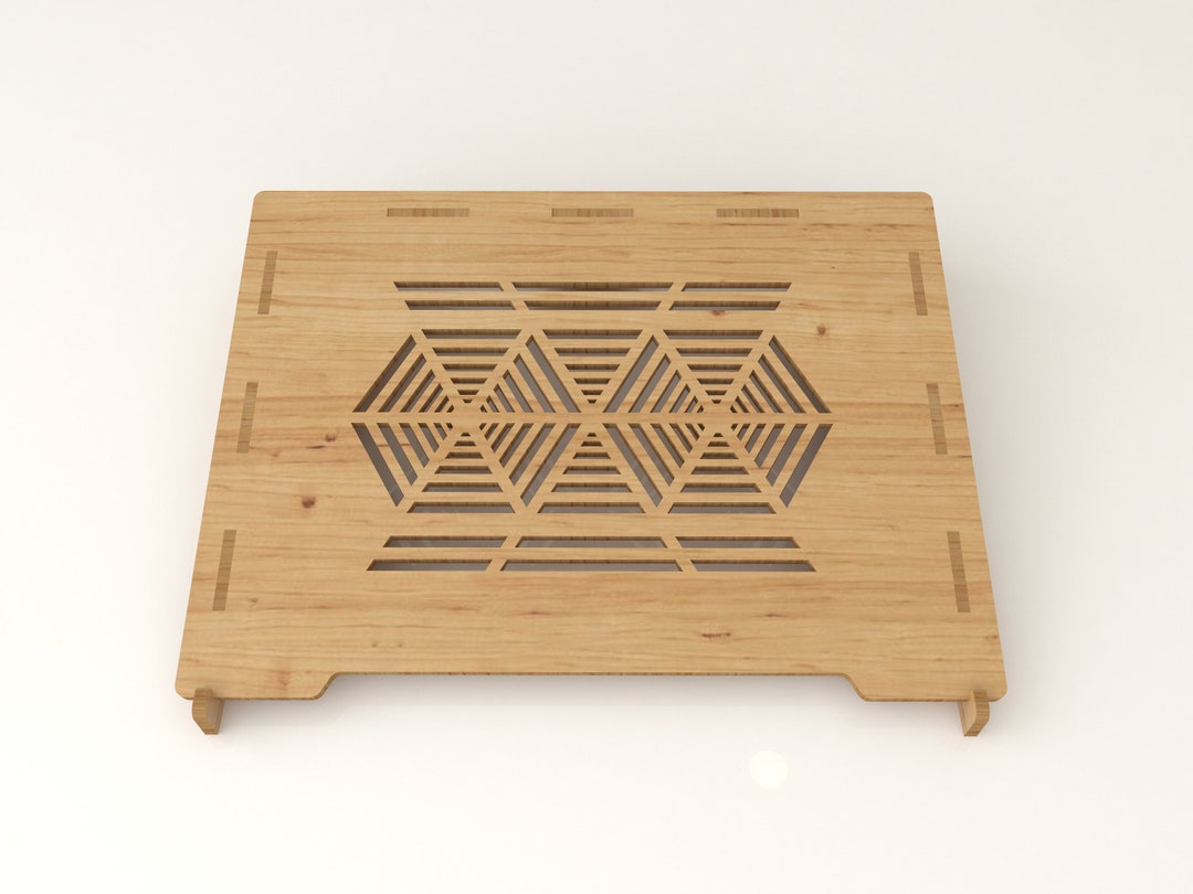 Laptop Stand CDR Laser Cut, Cnc Cutter Organizer, Dxf Laser Cut ...