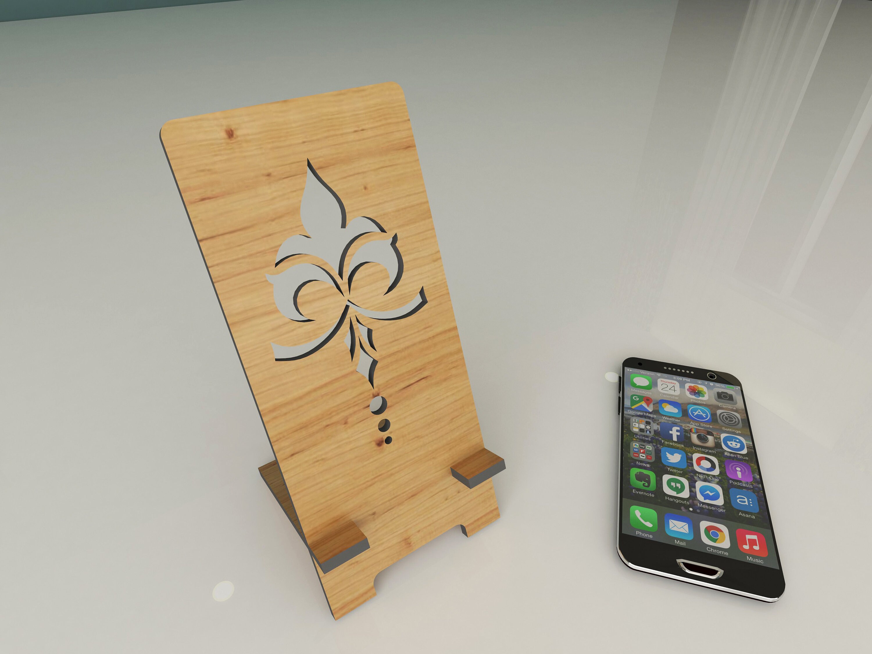 Phone Stand Pdf, SVG, Dwg, Cdr, Dxf Laser Cut Files INSTANT DOWNLOAD ...