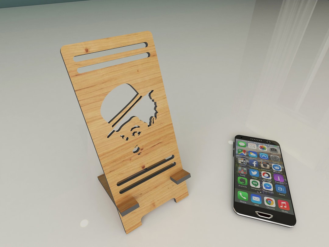 Phone Stand - Pdf, SVG, Dwg, Cdr, Dxf Laser Cut Files -- INSTANT ...