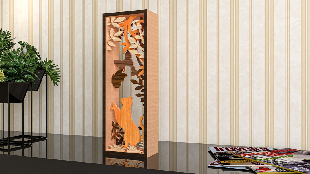 Layered Letter I, DXF, Digital Download, Wall Art Multilayer Letter ...