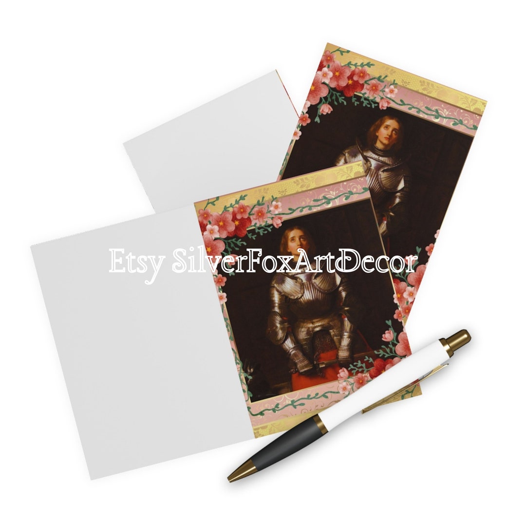 Set of Pre-raphaelite Art Greeting Cards 5 Pack With 5 White Envelopes ...