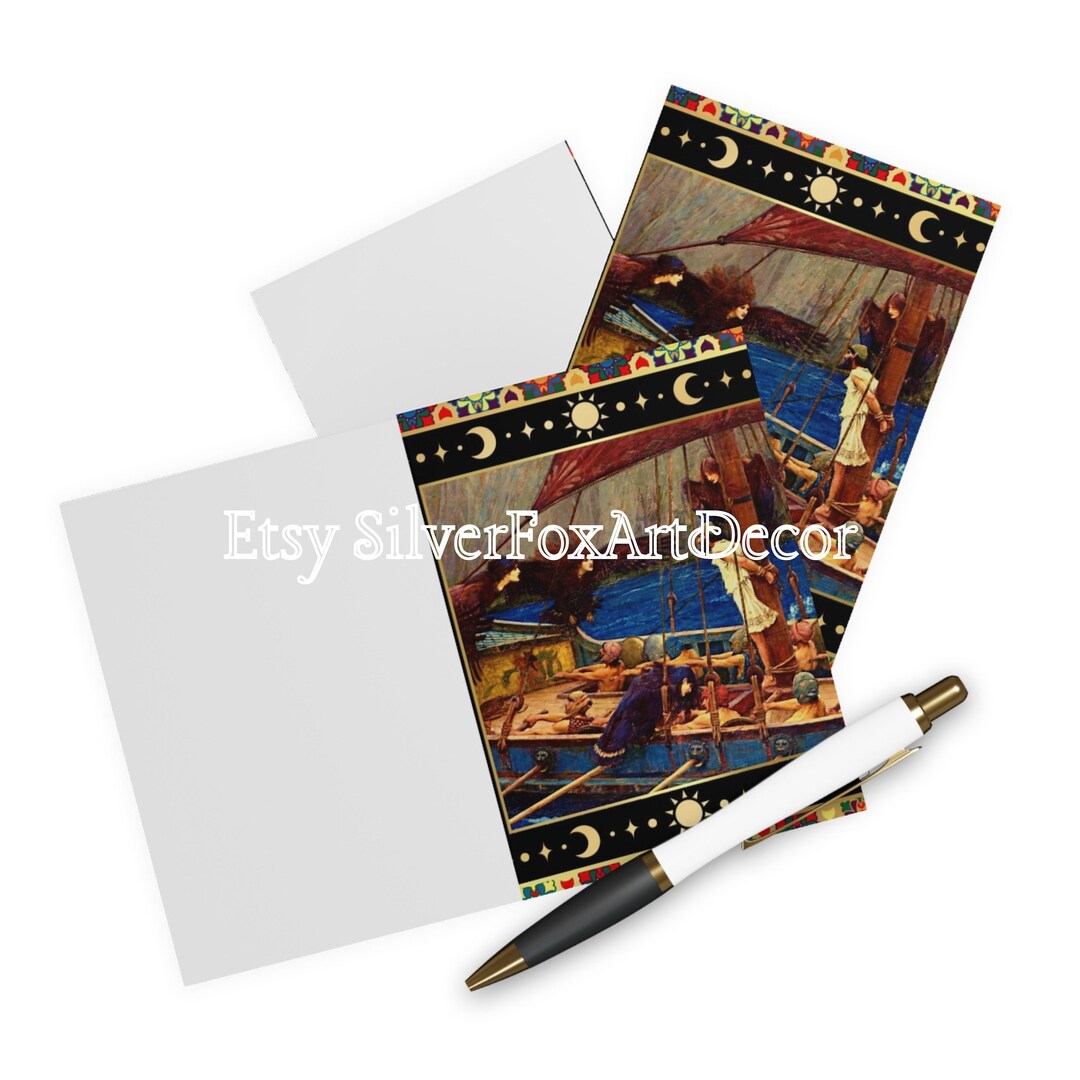 Pack of 5 Pre-raphaelite Art Blank Greeting Cards and Envelopes S.F ...