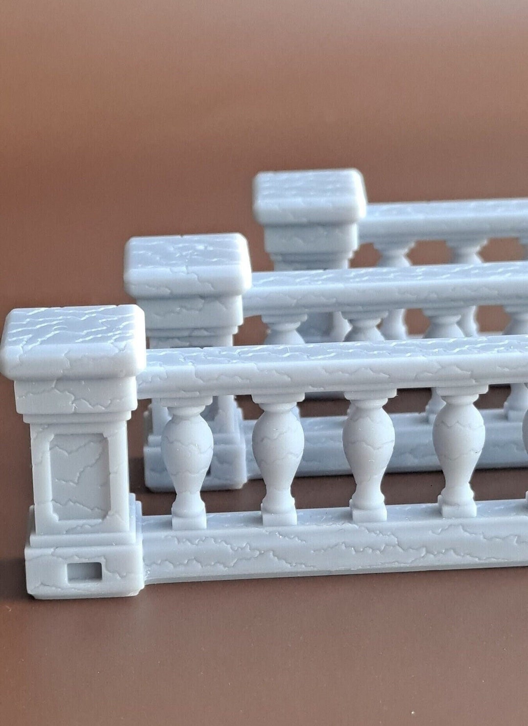 Fence, Wall, Marble Fence, Terrain, Scenery, Miniature, Unpainted ...