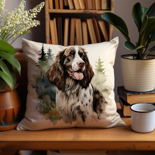 Springer Spaniel Needlepoint Pillow - Etsy