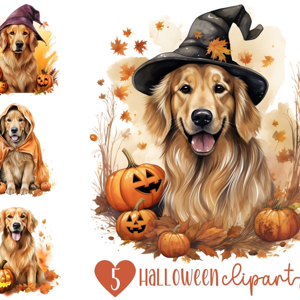 Golden Retriever Halloween Decorations - Etsy