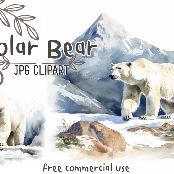 Polar Bear - Etsy