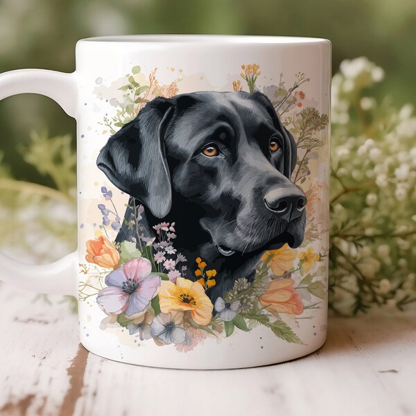 Black Labrador - Etsy