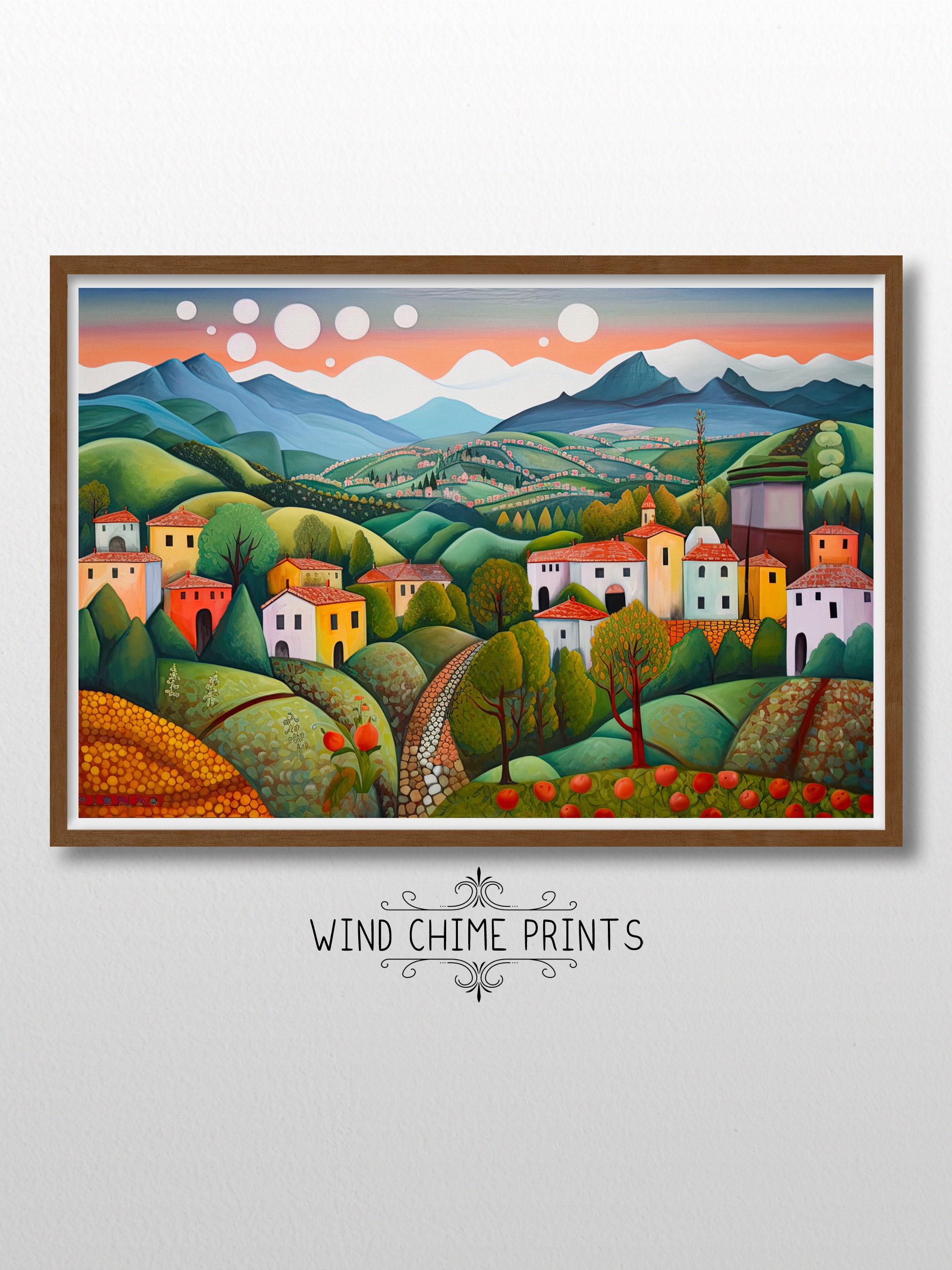 Landscape Prints To Color