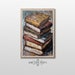 Rustic Stack of Books Still Life Painting / Warm Tones / Vintage Still ...