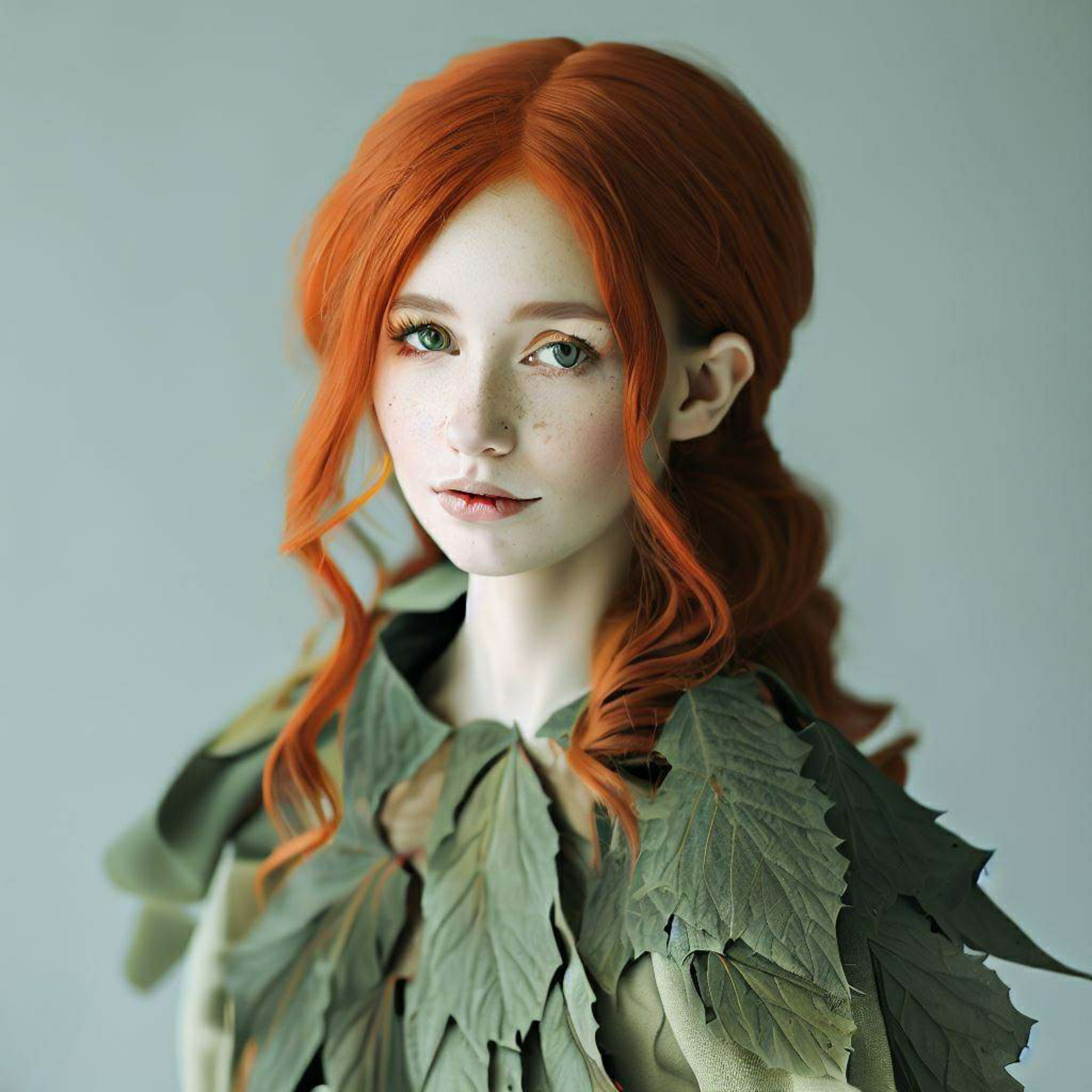 Jolene Breaks Through the 4th Wall Wall Art, Redhead Digital Print, Ai ...