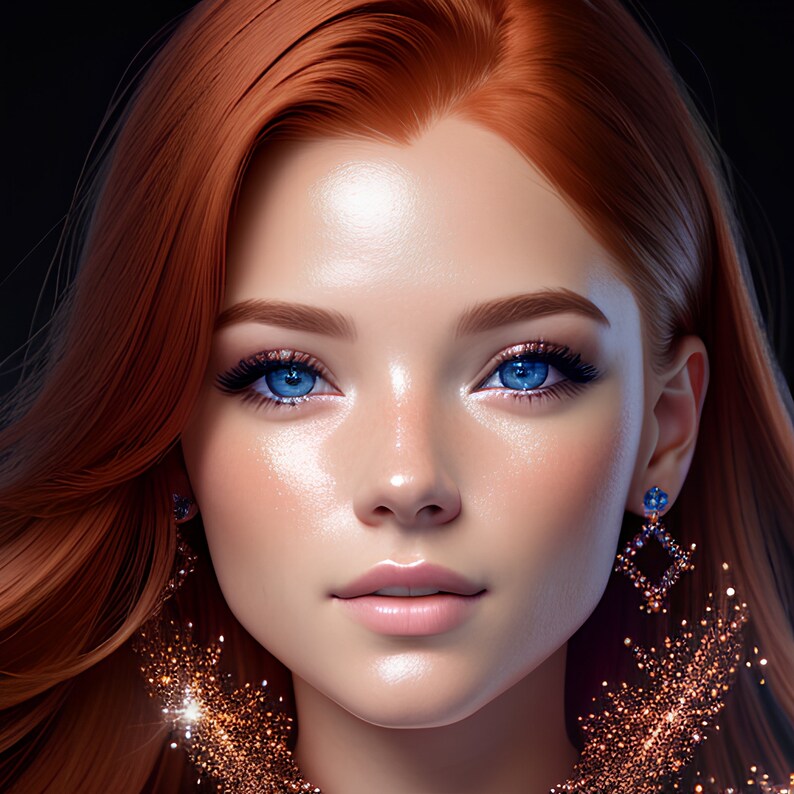 Realistic Jolene Art Ai Generated Art, Digital Wall Poster, Print ...