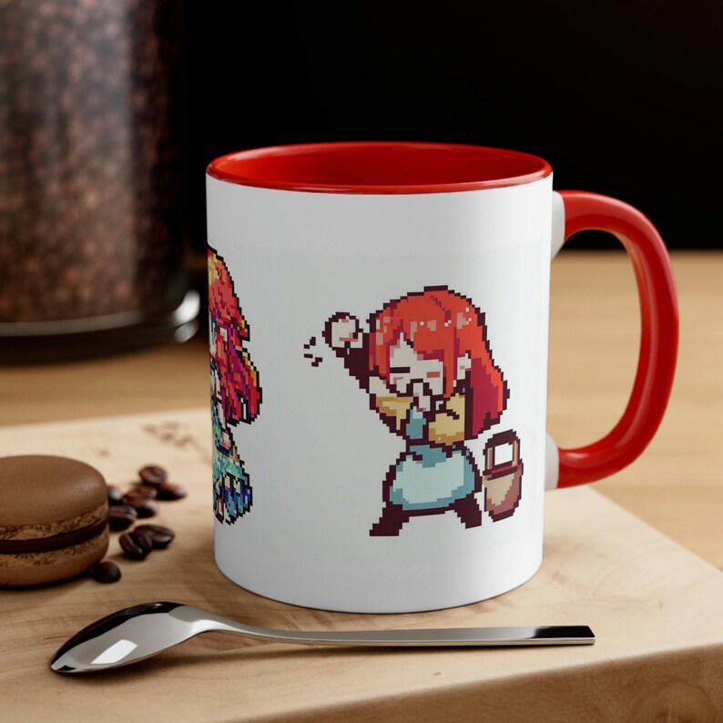 Sip Your Coffee in Pixel Art Style With This 11oz Ceramic Accent Mug ...