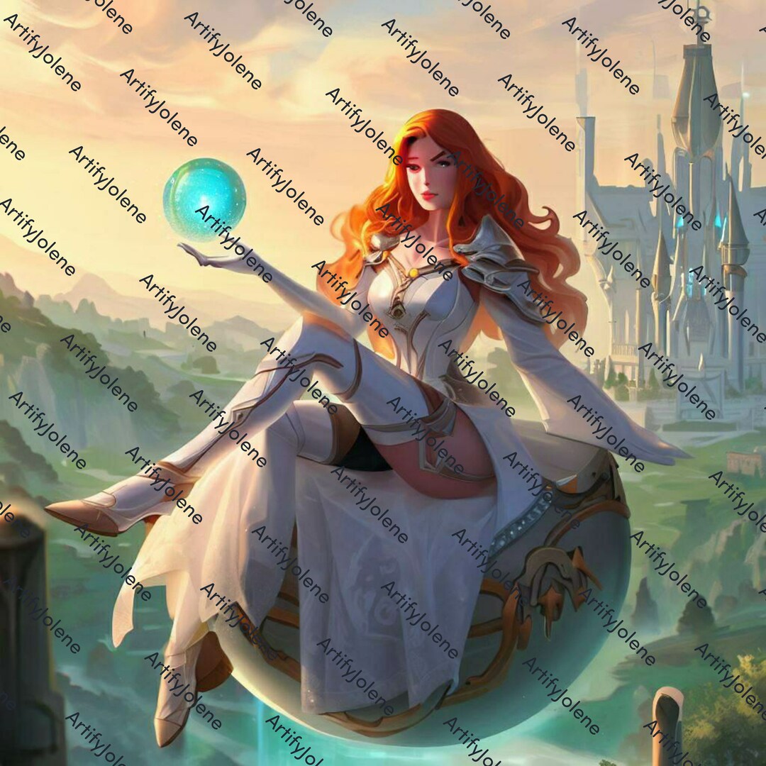 Home Decor Her Magic Her Universe Jolene Ai Art Digital - Etsy