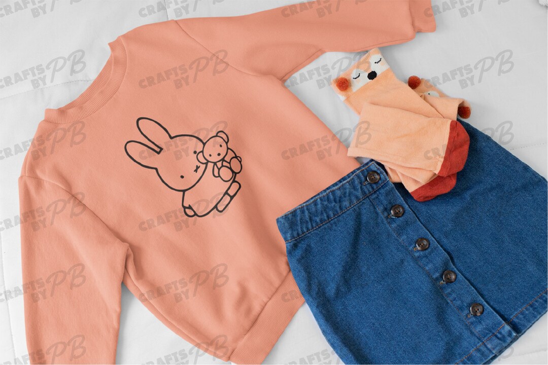 Miffy SVG PNG Miffy svg Miffy Shirt svg Miffy Cut File for - Etsy España