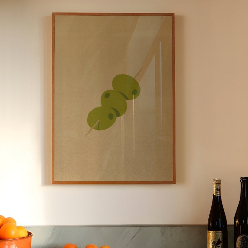 Olive Print Wall Art, Kitchen Decor Wall Art, Kitchen Print, Food Print ...