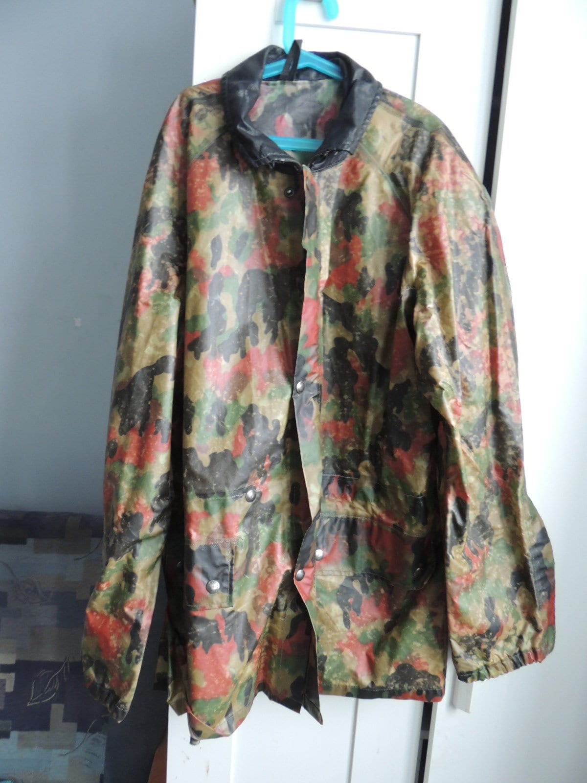 Swiss Army Camo Rain Jacket Alpenflage Alpentarn 1976 - Etsy