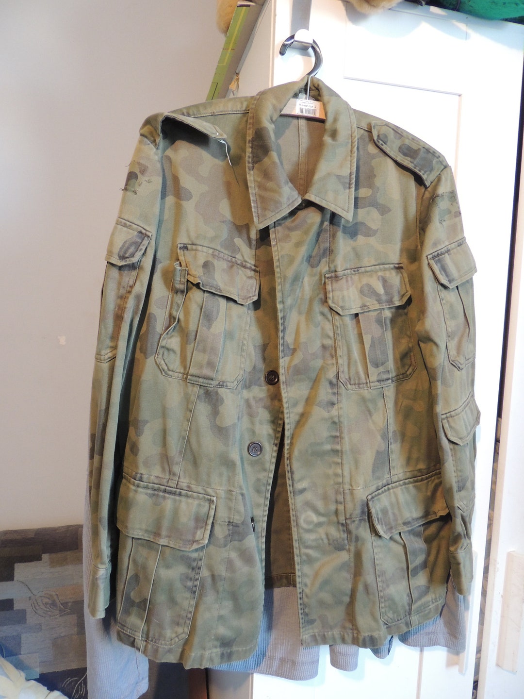 Polish Army Issue Camo Jacket Size Small/ Medium - Etsy