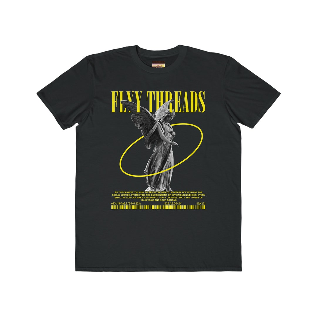 Thug Angel Hip Hop Fashion Yellow Urban Tee Collection - Etsy